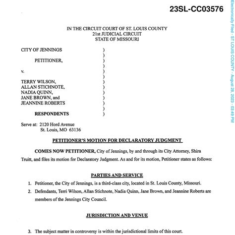 Motion For Declaratory Judgment Pdf Docdroid