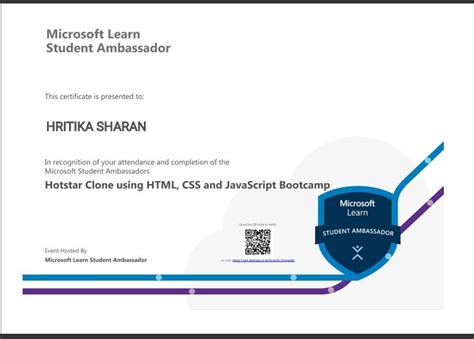 Hritika Sharan On Linkedin Webdevelopment Hotstarbootcamp Html Css Javascript