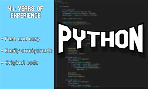 Create Small Size Python Programs By Yeilded Fiverr