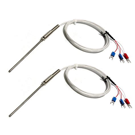 High Performance Mm Dia PT Probe Thermocouple Wire RTD Temperature Sensor Model For