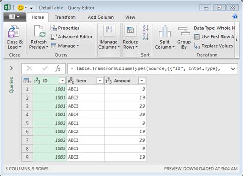 Use Get And Transform To Reconcile Two Lists Excel University
