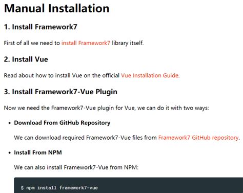 framework7 vue 教程 入门 学习 小林的小站