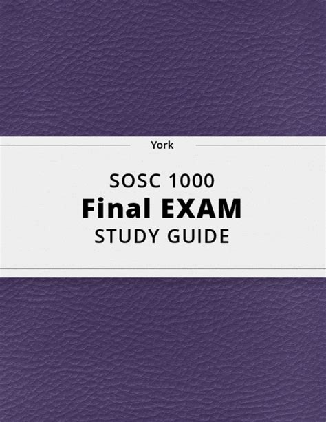 sosc 1000 final exam guide comprehensive notes for the exam 44
