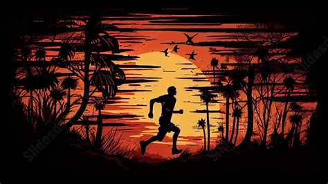 Best Black Bird Powerpoint Background For Presentation