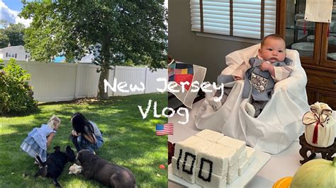 🇺🇸 뉴저지브이로그 Newjersey Vlog 가족 미국여행 백일파티준비하기 미국일상브이로그 뉴저지일상 뉴저지 여행브이로그 Newjersey 미국