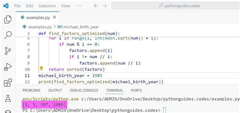 How To Find Factors Of A Number In Python
