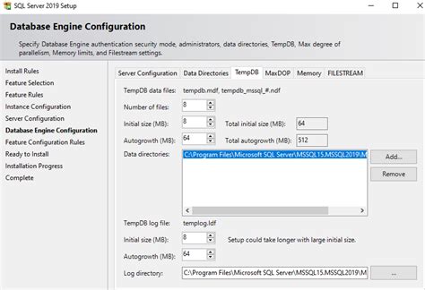 Sql Installation 2019 Step By Step Microsoft Db