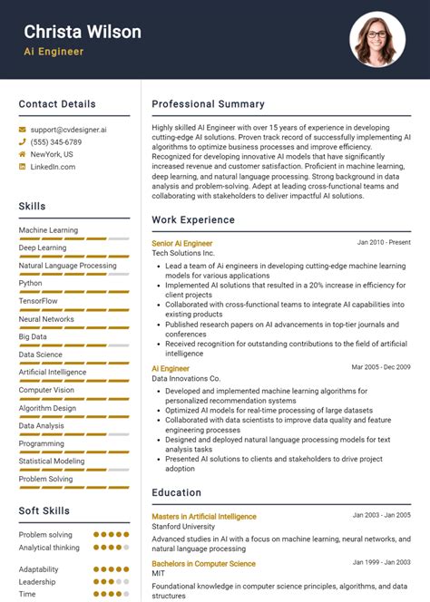 16 machine learning cv examples for 2025 proven tips and templates