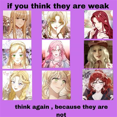 Strong Manhwa Girls