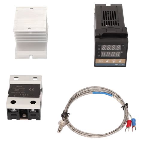 Termostato Controlador De Temperatura Pid Termostato Pid Digital Kit