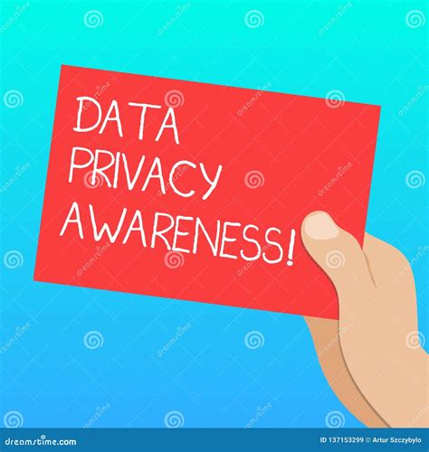 Handwriting Text Data Privacy Awareness Concept Meaning Respecting