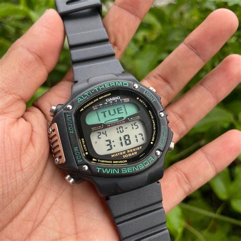 Vintage Casio Twin Sensor Mens Fashion Watches And Accessories Watches On Carousell
