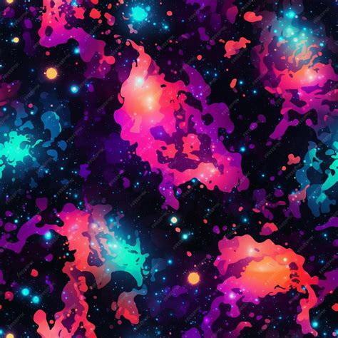 Premium Ai Image A Colorful Background With The Colors Of The Universe