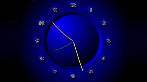 Windows Lock Screen Clock