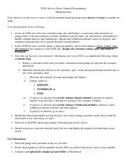 IT205 Midterm Pdf IT205 Intro To Object Oriented Programming Midterm Exam Your Objective For