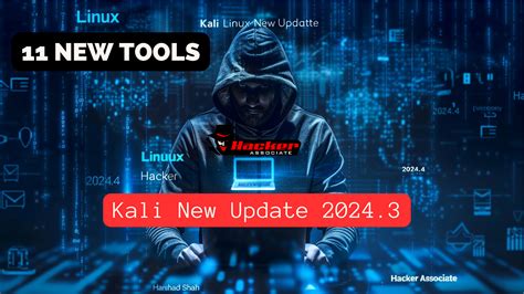 Kali New Release 2024 3 Explore 11 New Tools For Hacking By Harshad Shah Offensive Black
