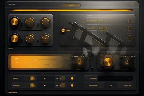 Realistic Web Ui Control Elements Premium Ai Generated Image