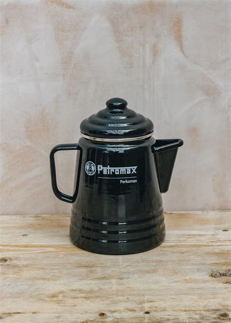 Tea And Coffee Percolator In Black Burford Garden Co