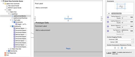 Ios Tableview Header Autolayout Stack Overflow