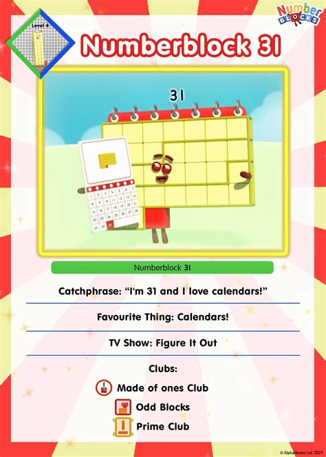 Thirty Onegallery Numberblocks Wiki Fandom