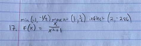 Solved Find The Min And Max Of The Equation The Correct Chegg Com