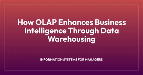 Information Systems For Managers • Slm Self Learning Material For Mba