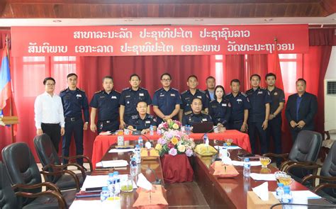 ເຈົ້າໜ້າທີ່ພາສີ 2 ດ່ານສາກົນ ຝຶກຮົມການນໍາໃຊ້ລະບົບຄຸ້ມຄອງສາງພາສີທັນສະໄໝ