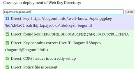 How To Use Your Thunderbird Generated Openpgp Key To Set Your Web Key