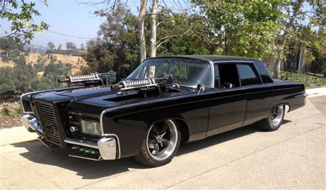 Green Hornets Black Beauty 1965 Chrysler Imperial Crown Green