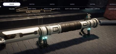 New Jedi Temple Guard Ish Lightsaber Yellow Blade Fallenorderfashion