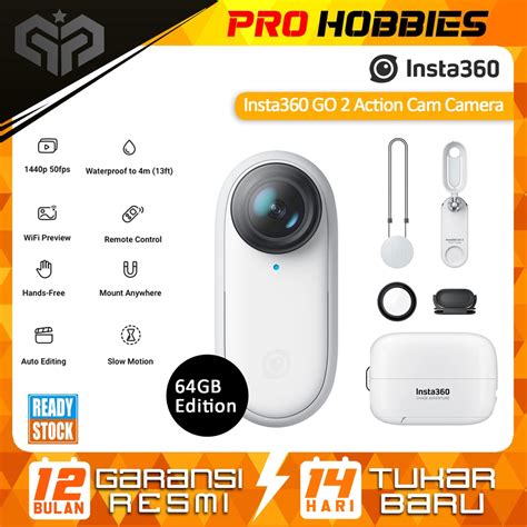 Jual Insta360 GO 2 Action Cam Camera Insta 360 GO2 GARANSI RESMI Shopee Indonesia