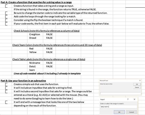 Part A Create A Function That Searches For A String