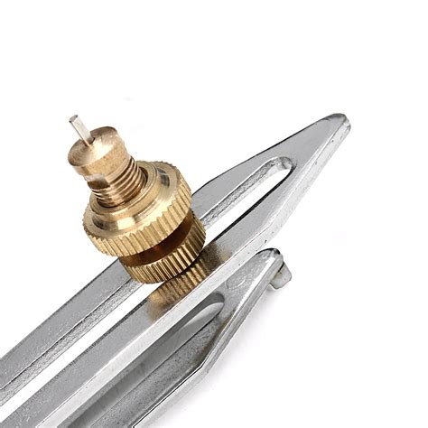 Steel U Bar Floor Layer Scriber With Locking Nut For Pvc Rubber Flooring