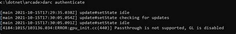 Gpuinitcc Passthrough Is Not Supported Gl Is Disabled · Issue 8046