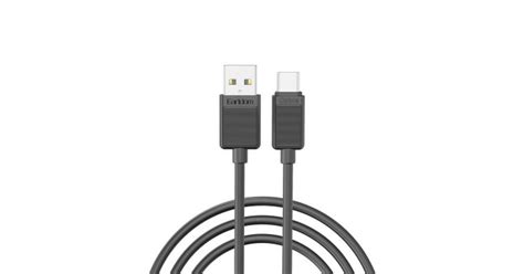 Earldom Ec 180c Cablu Usb Tip C 1 Metr Negru