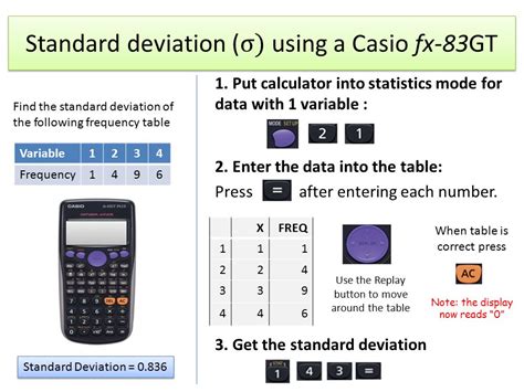 find standard deviation using casio calculator at eldon berthold blog