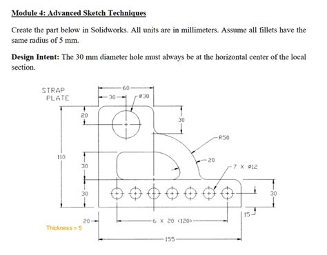 Solidworks Stuff I Don T Know How To Draw The R Module Advanced Sketch Techniques Create
