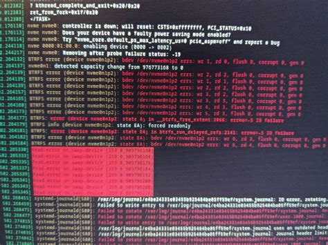 Nvme Controller Failing While Performing Gpu Intensive Tasks R Archlinux