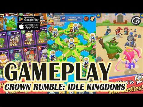 CROWN RUMBLE: IDLE KINGDOMS GAMEPLAY - MOBILE GAME (ANDROID/IOS) - YouTube