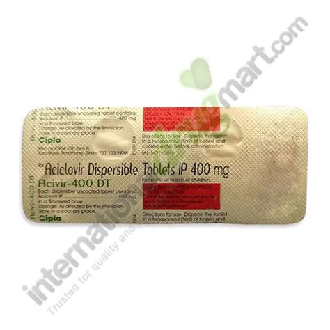 Buy Acyclovir 400 Mg Price Online Idm