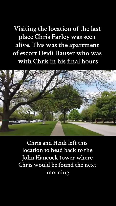 Chris Farley Et Heidi Hauser