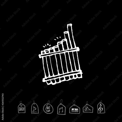 Vetor De 음악회 포스터 손으로 그린 음악 일러스트 Do Stock Adobe Stock