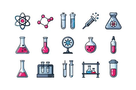 Science Experiment Vector Graphics Illustration Eps Source File Format