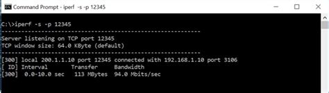 My Network Lab Performing IPerf JPerf And WAN Killer For Network Bandwidth Measurement