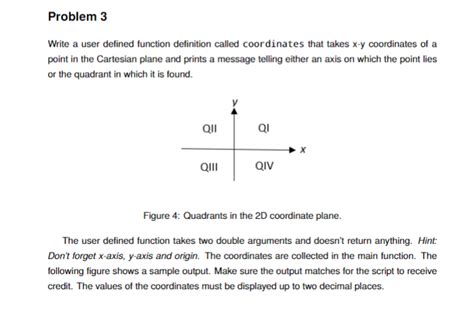 solved write a user defined function definition called