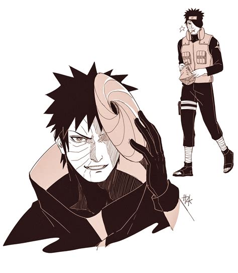 Leaf Obito Uchiha Obito Naruto Series Naruto Shippuuden Highres