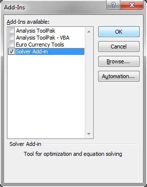 Install Solver Add In For Excel TeachExcel Com