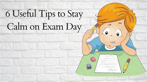 6 Useful Tips To Stay Calm On Exam Day By Tarin Bushra Zaman Medium