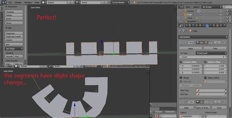 Modeling How To Make Regular Gaps Holes On A Wall Blender Stack Exchange