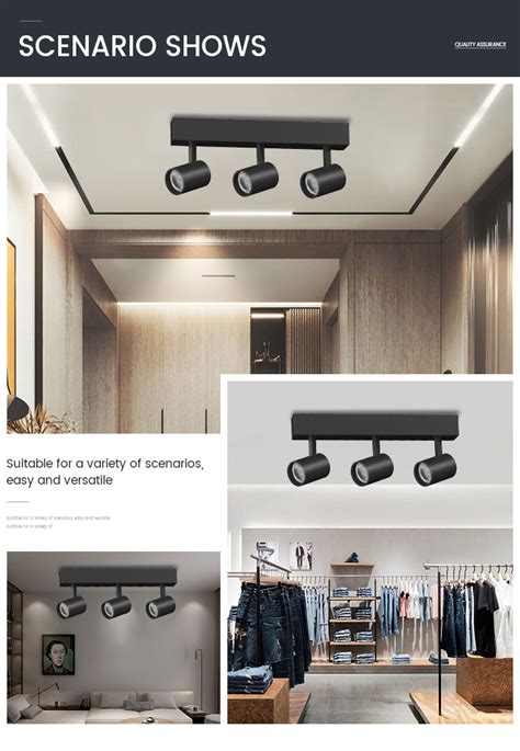 High Quality Dimmable Led Spot Light Surface Mounted Degree Adjustable Track Light Meisun